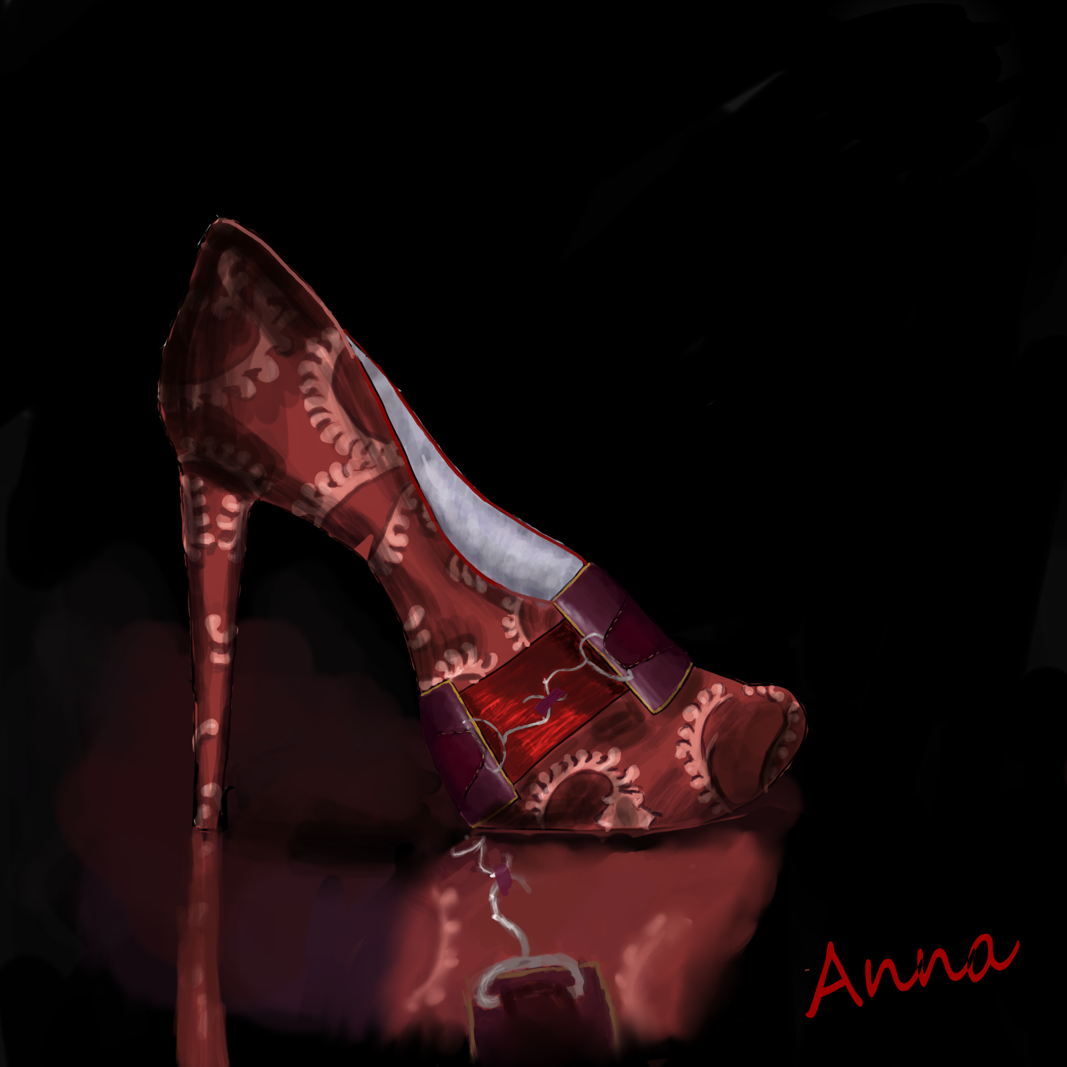 Captain Hook Shoe (1) by Anna2703 on DeviantArt