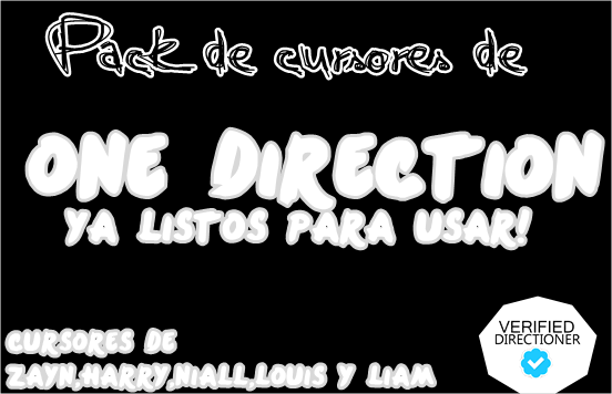 Pack de Cursores de One Direction (1D) by SinNombre01 on DeviantArt