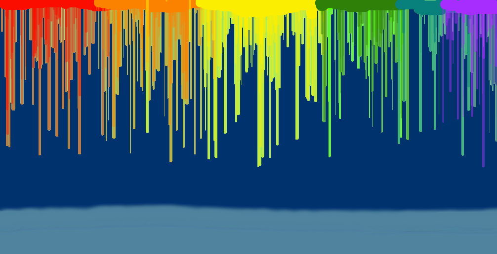 drippy rainbow by Juchushu2004 on DeviantArt