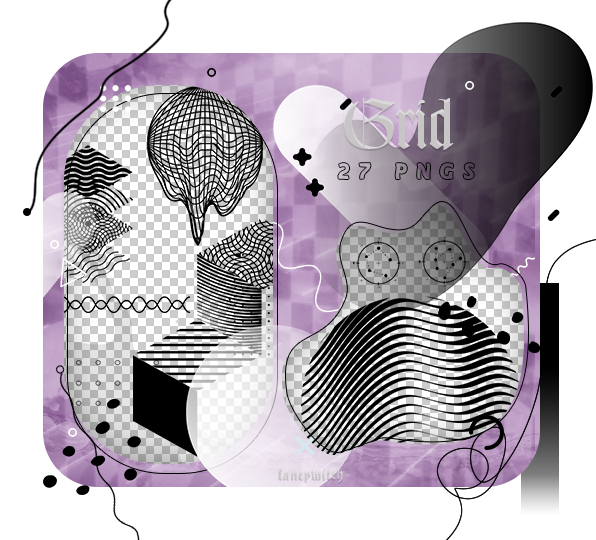 #Abstract Grid PNG PACK by fancywitch on DeviantArt