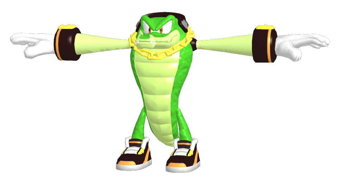 Vector the Crocodile (Sonic Free Riders) by Sonic-Konga on DeviantArt