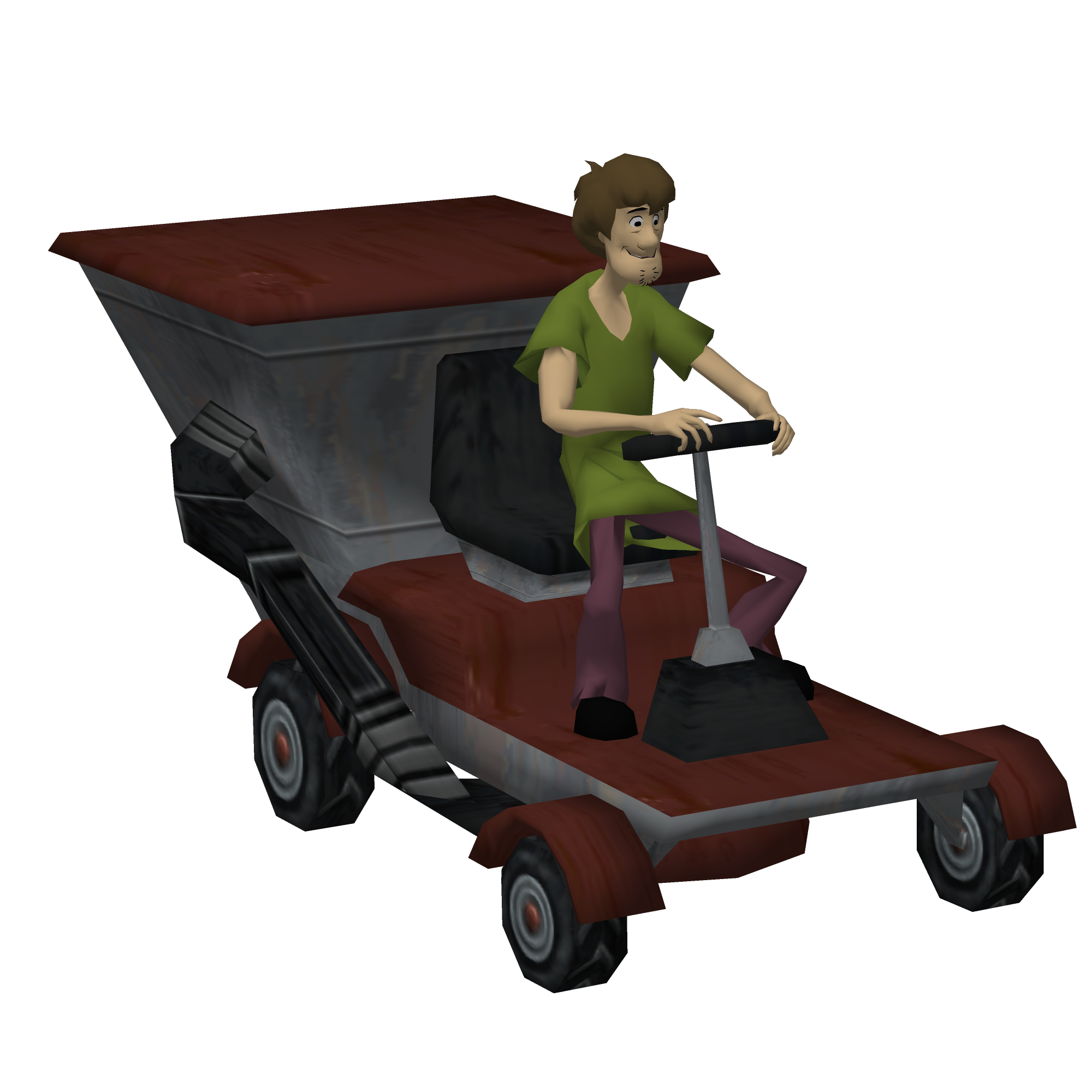 Shaggy's Lawn Mower by Sonic-Konga on DeviantArt