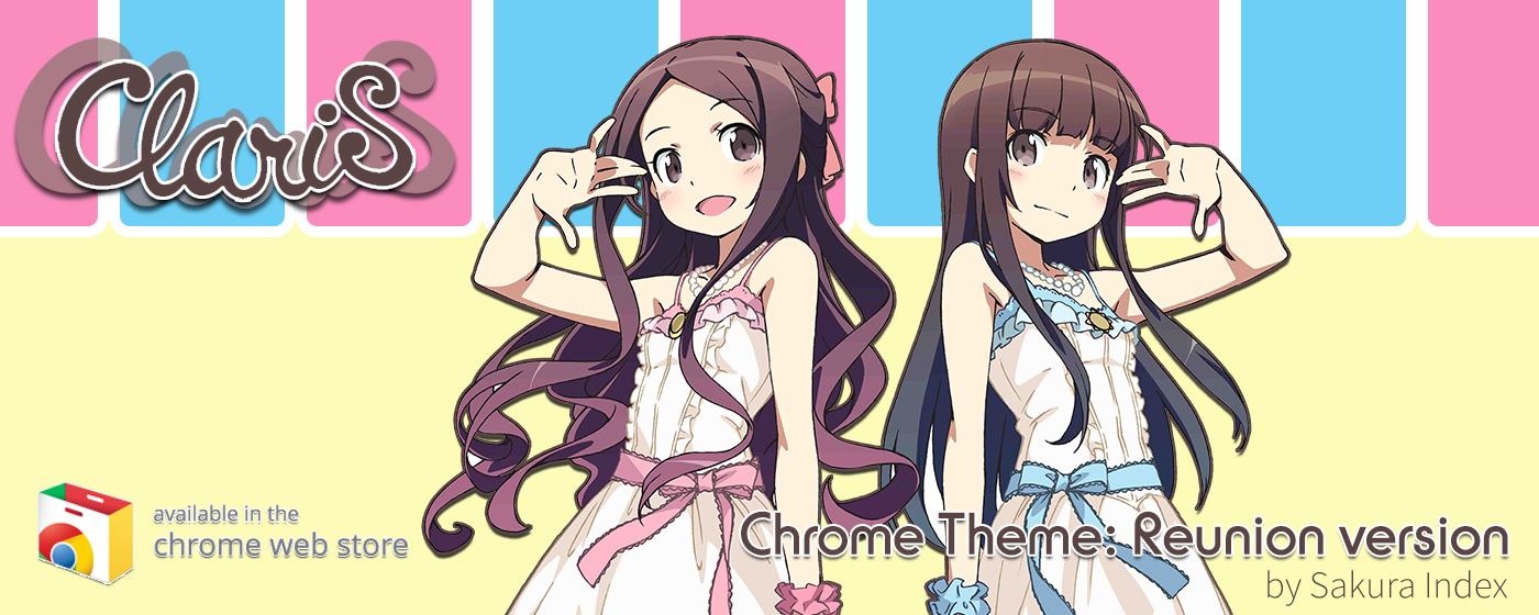 [Chrome Theme] ClariS Reunion version by PrismCross on DeviantArt