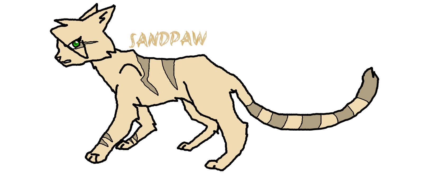 SSS Sandpaw by LordMuffinX3 on DeviantArt