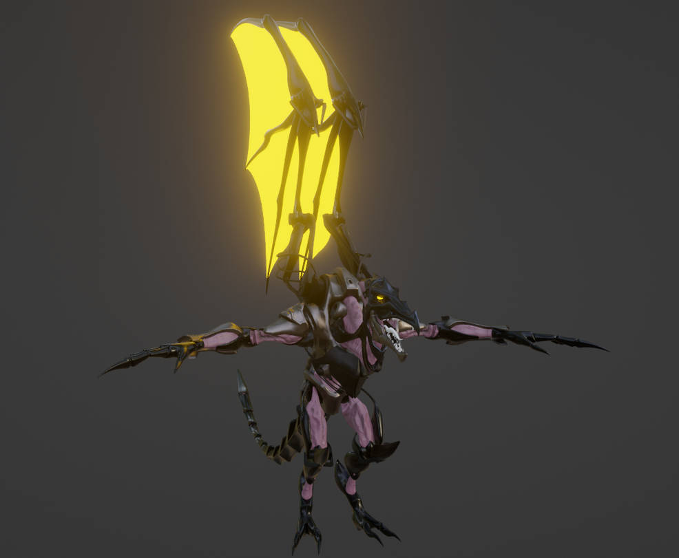 Metroid - Omega Ridley custom 3D model by SmashBracket on DeviantArt