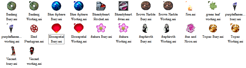 Random Cursors by shiftercat on DeviantArt