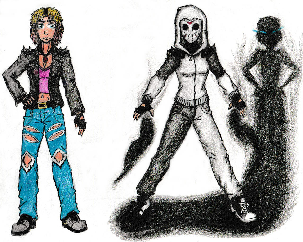 Nina Adams aka Shadow Girl (Redraw and Redesign) by Arlostrike7 on ...