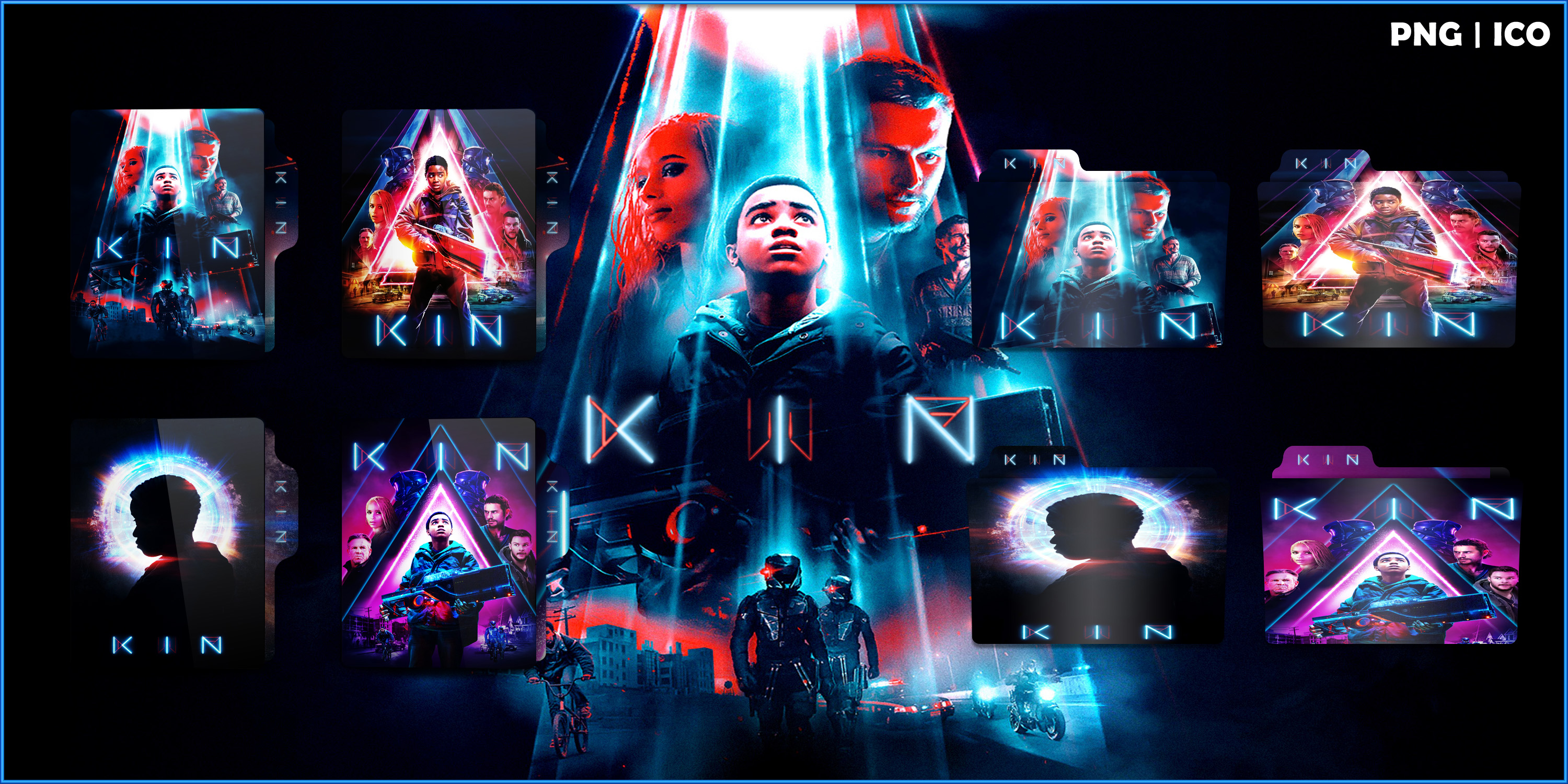 KIN (2018) Folder Icon Pack by OMiDH3RO on DeviantArt