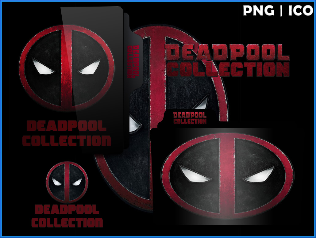 Deadpool Collection Folder Icon by OMiDH3RO on DeviantArt