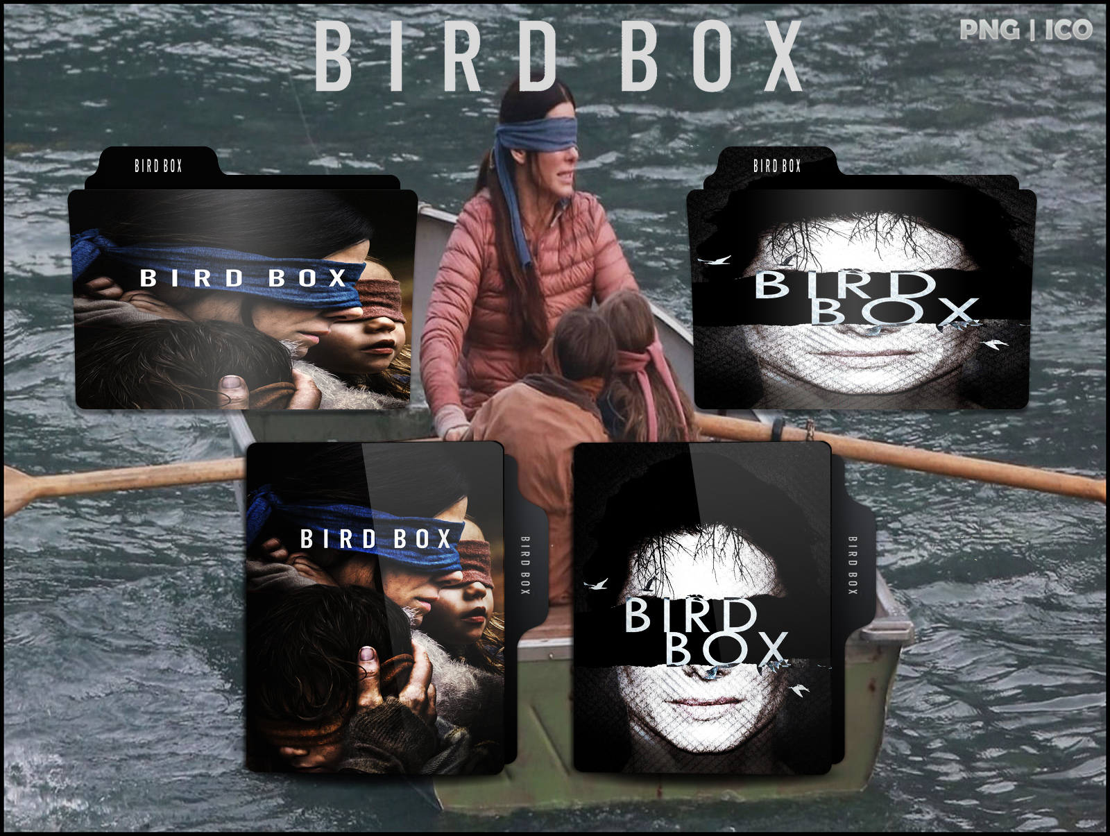 Bird Box (2018) Folder Icon Pack by OMiDH3RO on DeviantArt