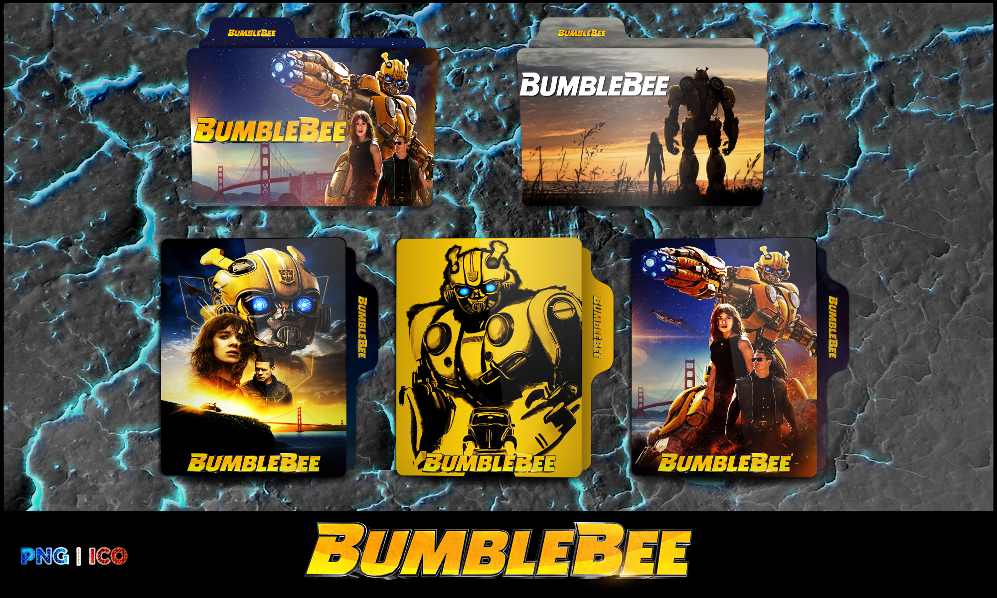 Bumblebee (2018) Folder Icon Pack by OMiDH3RO on DeviantArt