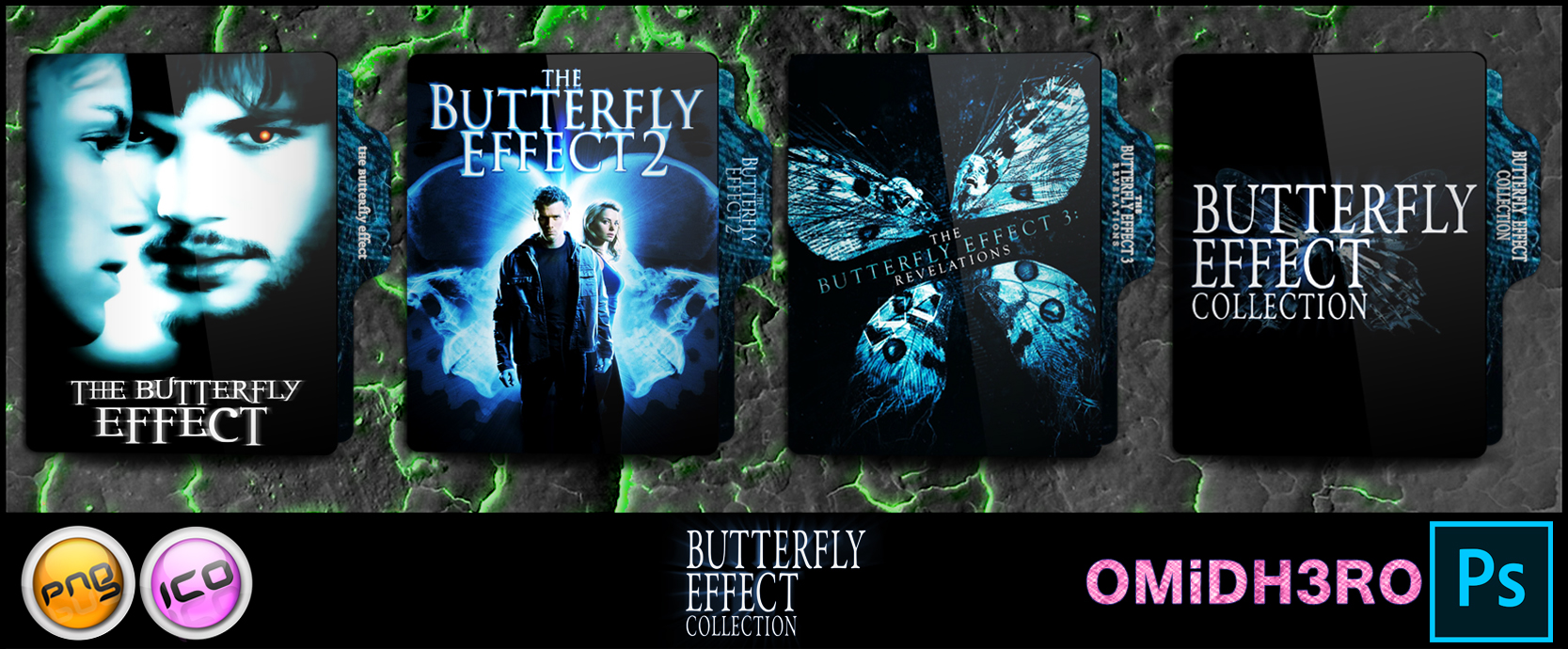 The Butterfly Effect Collection Folder Icon Pack by OMiDH3RO on DeviantArt