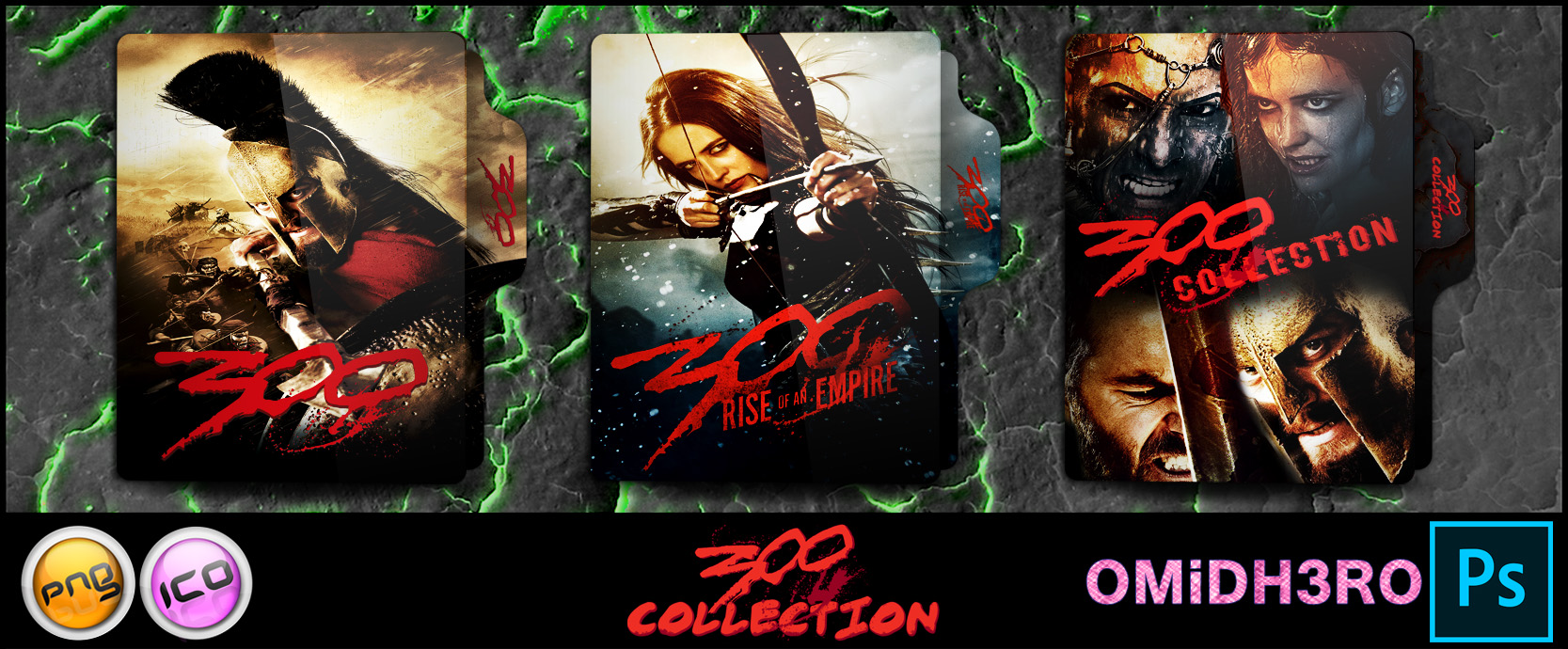 300 Collection Folder Icon Pack by OMiDH3RO on DeviantArt