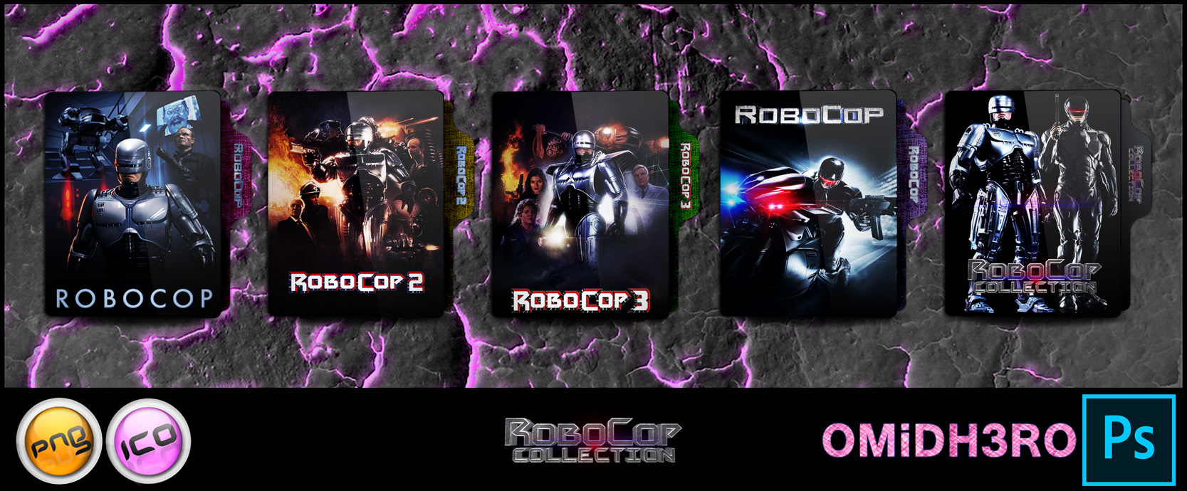 RoboCop Collection Folder Icon by OMiDH3RO on DeviantArt RoboCop Collection Folder Icon by OMiDH3RO on DeviantArt