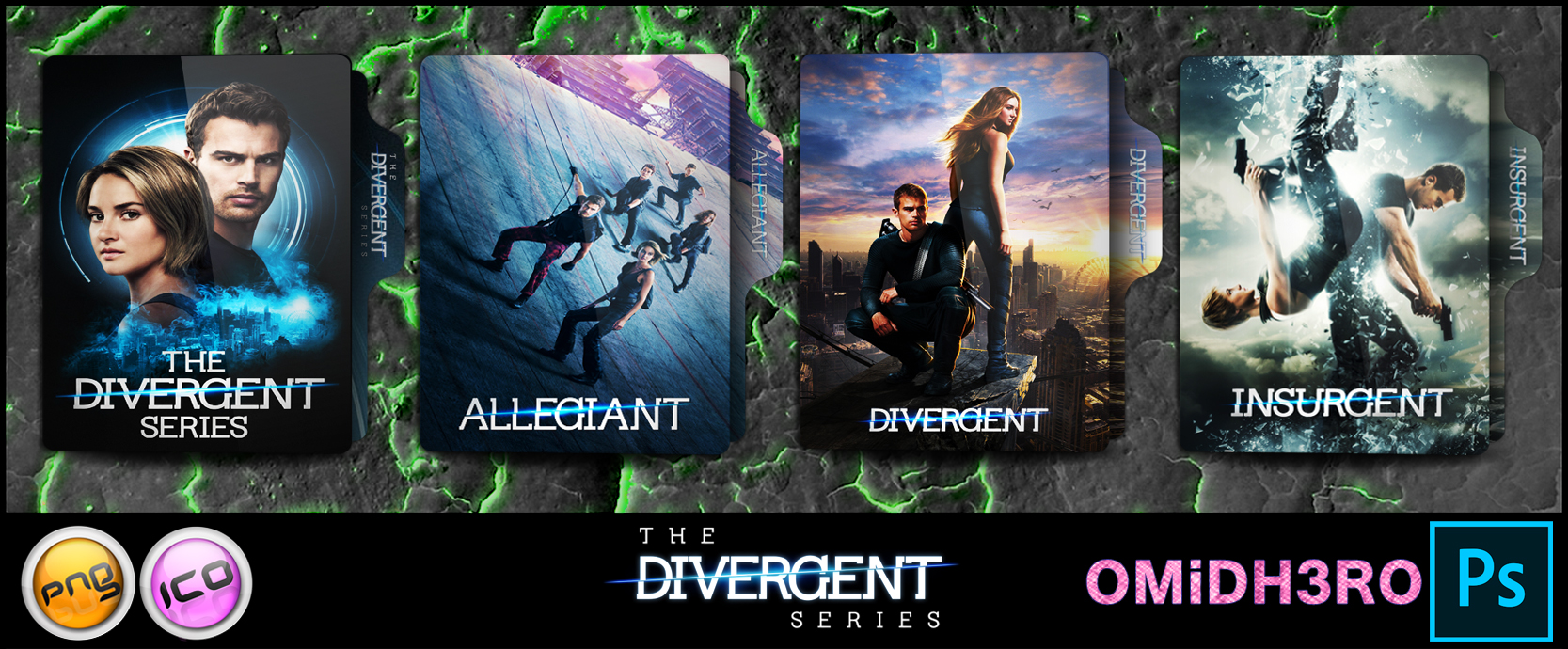 The Divergent Series Folder Icon Pack by OMiDH3RO on DeviantArt