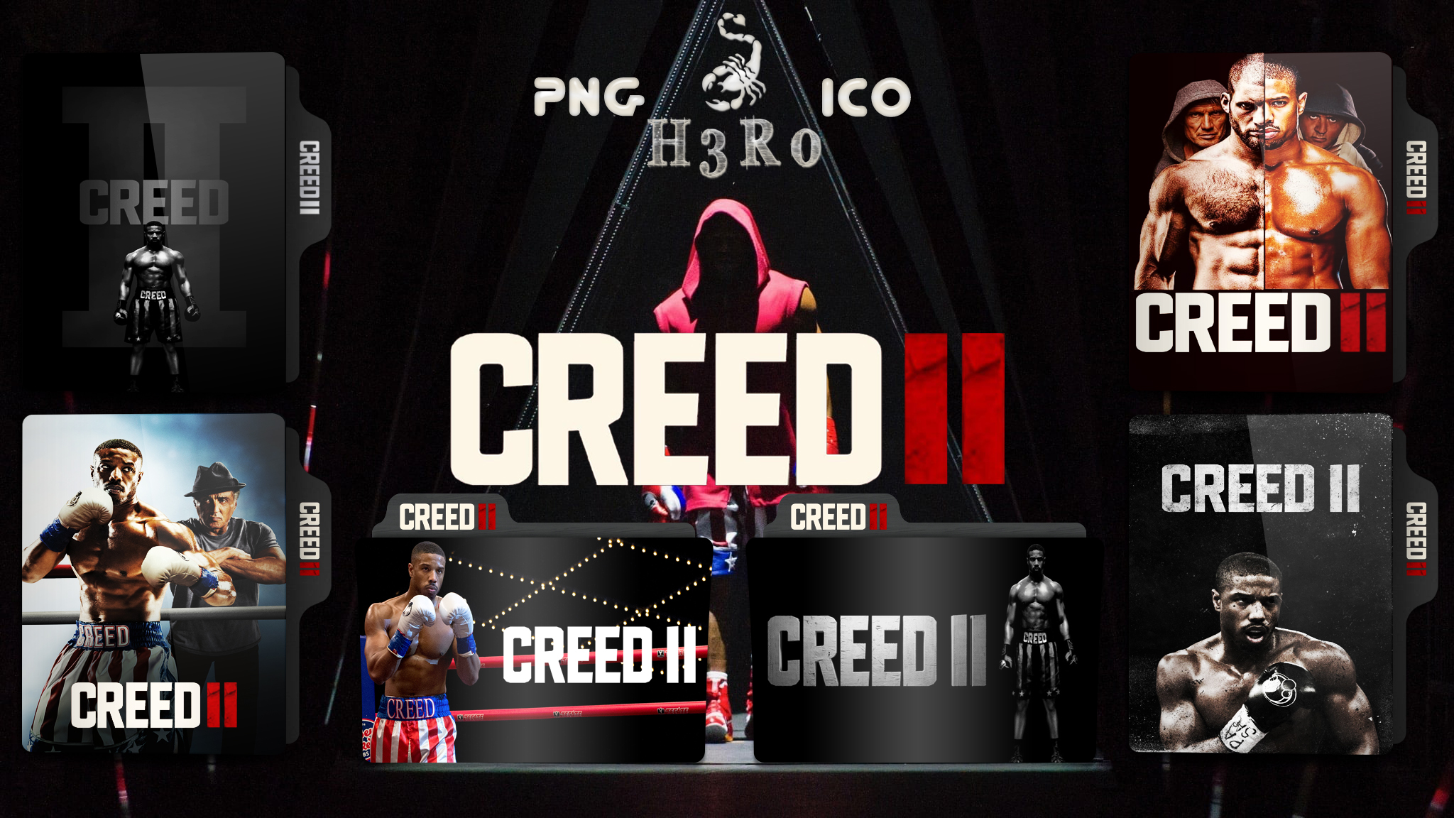 Creed II (2018) Folder Icons by OMiDH3RO on DeviantArt