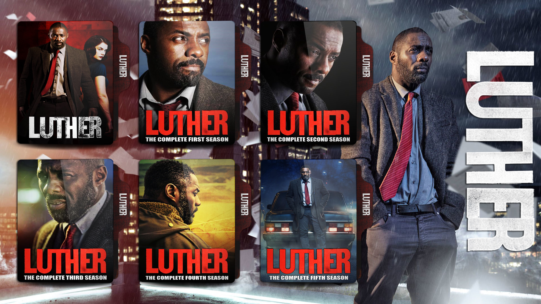 Luther Series Folder Icon by OMiDH3RO on DeviantArt