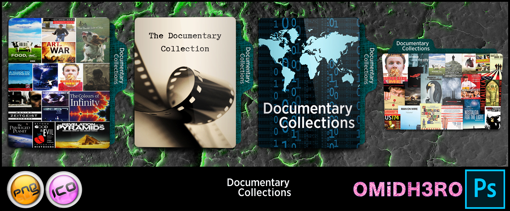 Documentary Folder Icon by OMiDH3RO on DeviantArt