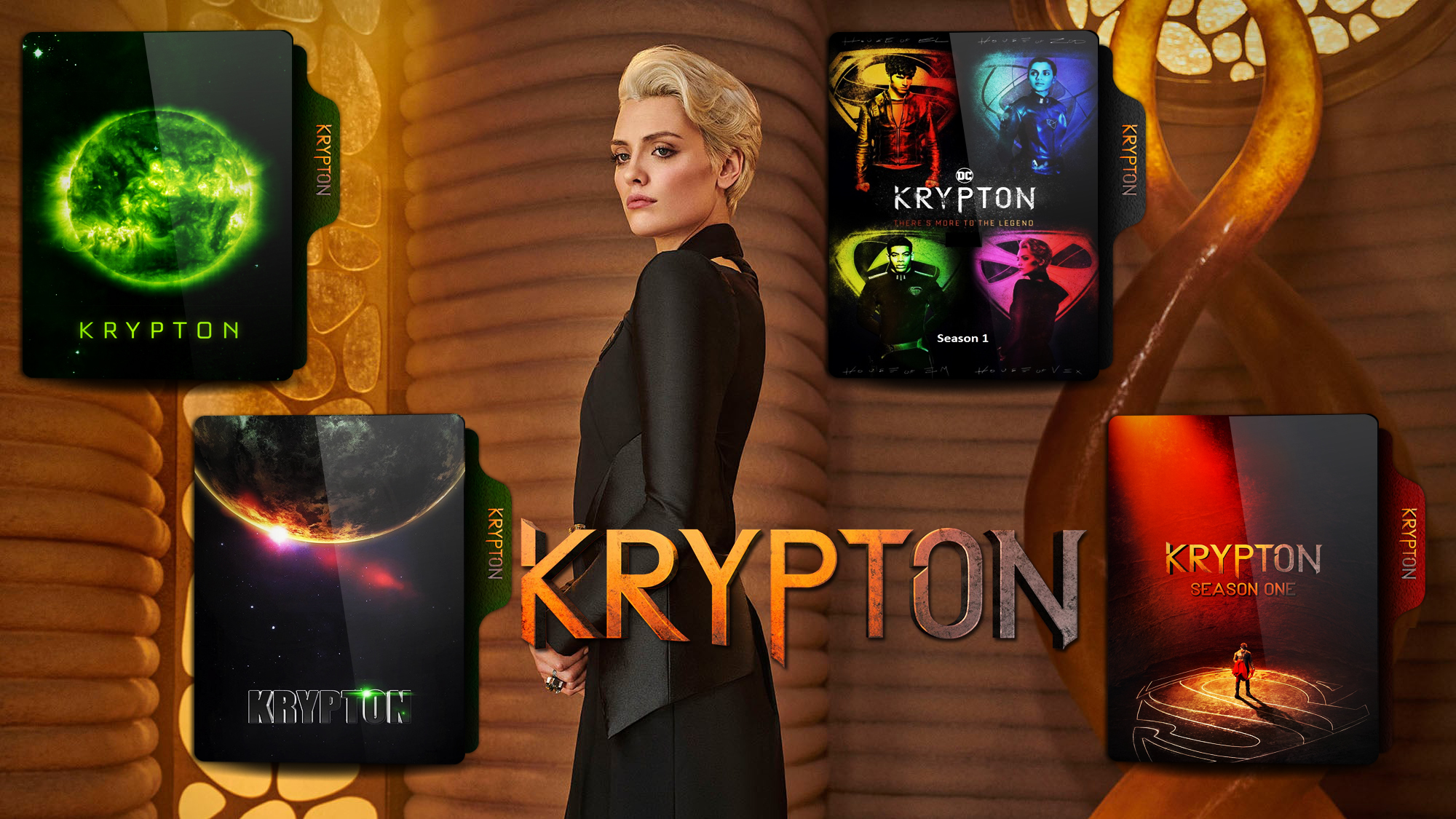 Krypton Series Folder Icon by OMiDH3RO on DeviantArt