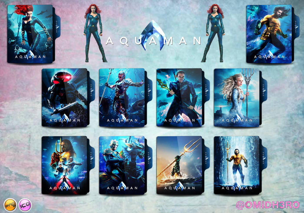 Aquaman (2018) Folder Icon Pack by OMiDH3RO on DeviantArt