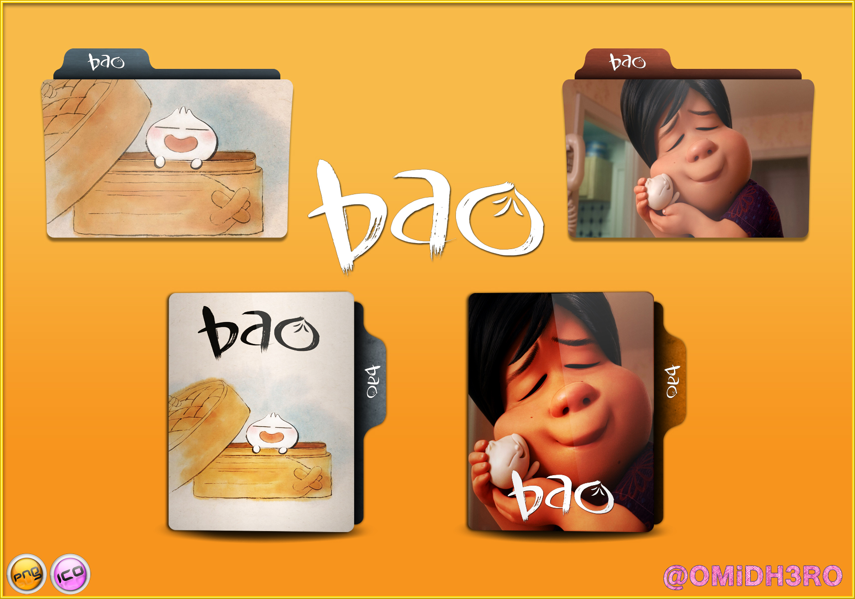 Bao (2018) Folder Icon by OMiDH3RO on DeviantArt