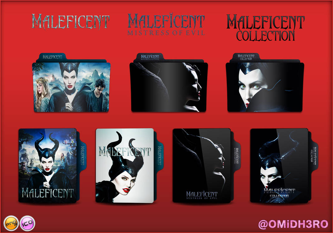 Maleficent Collection Folder Icon Pack by OMiDH3RO on DeviantArt