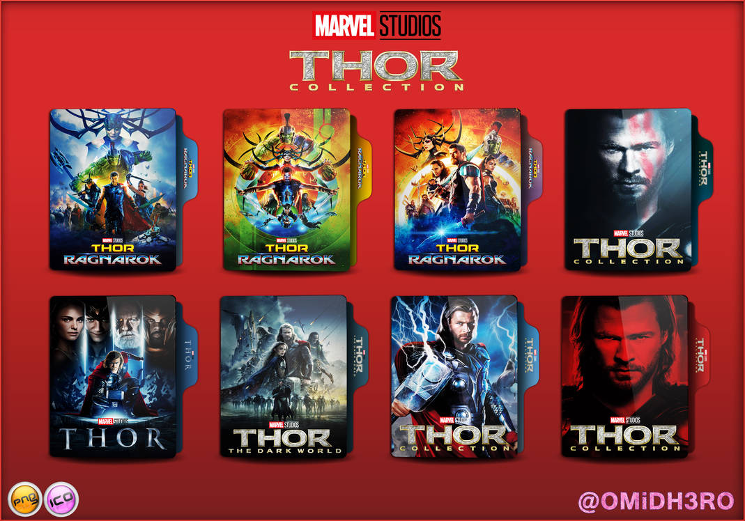 Thor Collection Folder Icon Pack by OMiDH3RO on DeviantArt