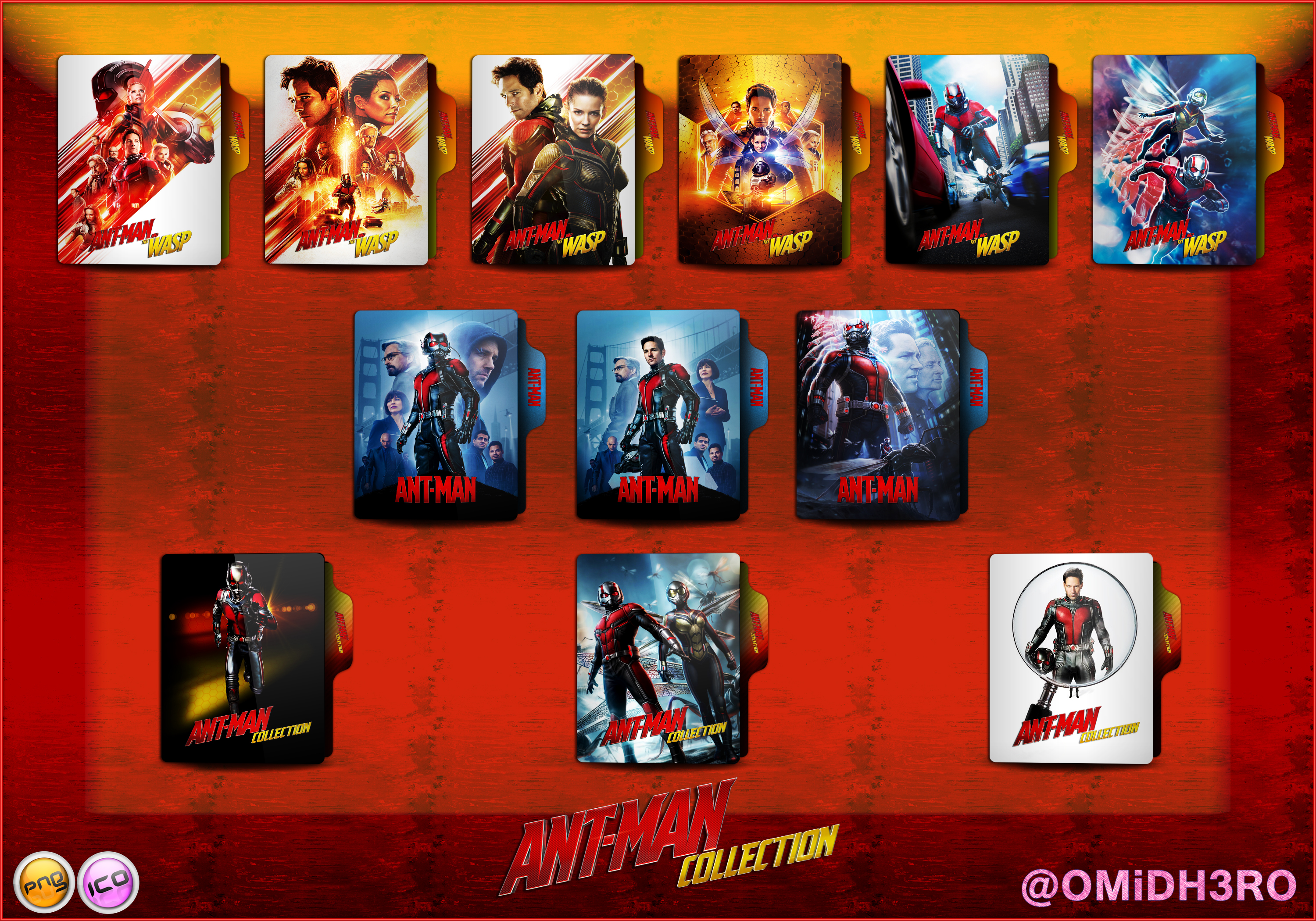 Ant-Man Collection Folder Icon Pack by OMiDH3RO on DeviantArt