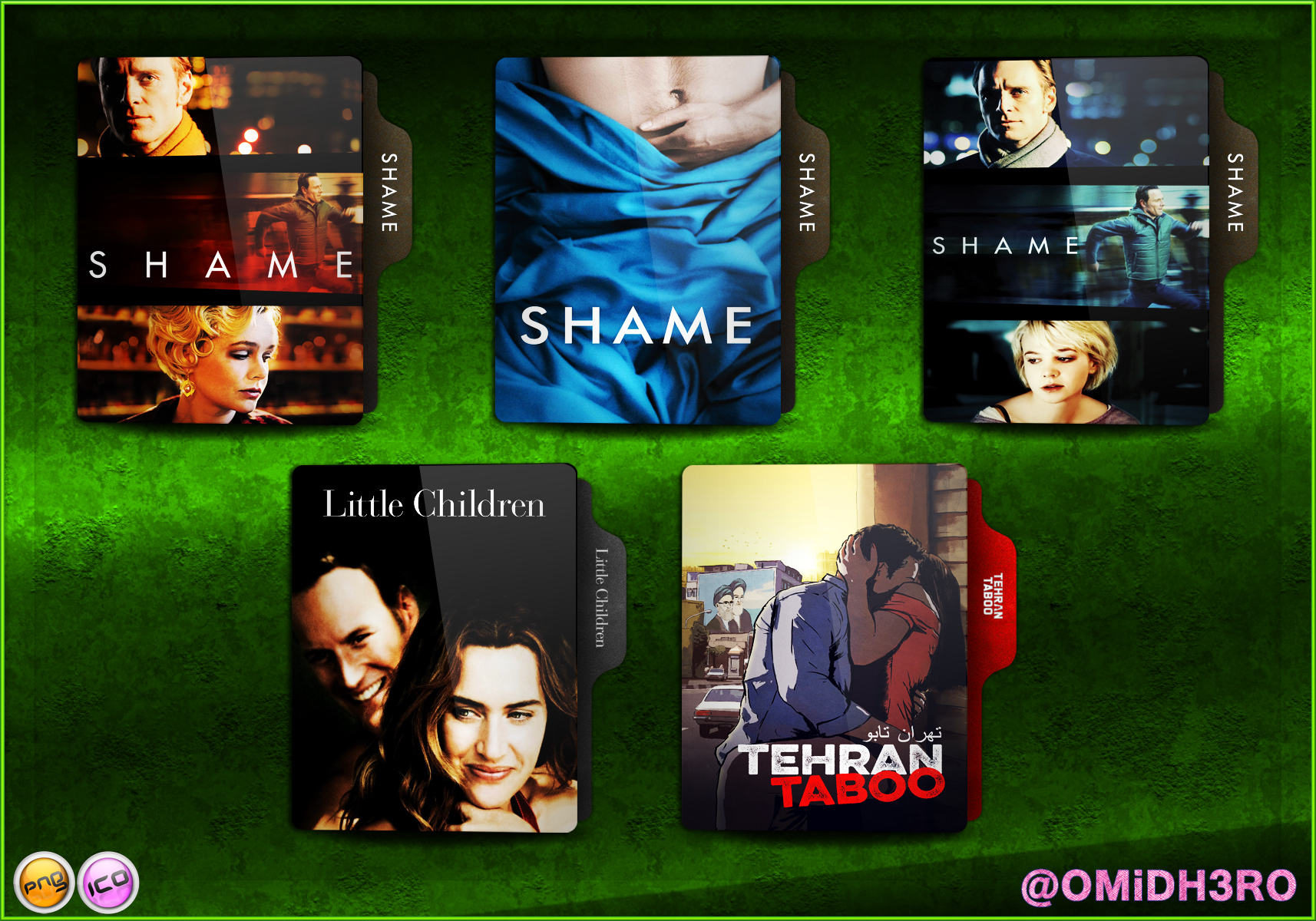 Folder Icon Pack 6 by OMiDH3RO on DeviantArt