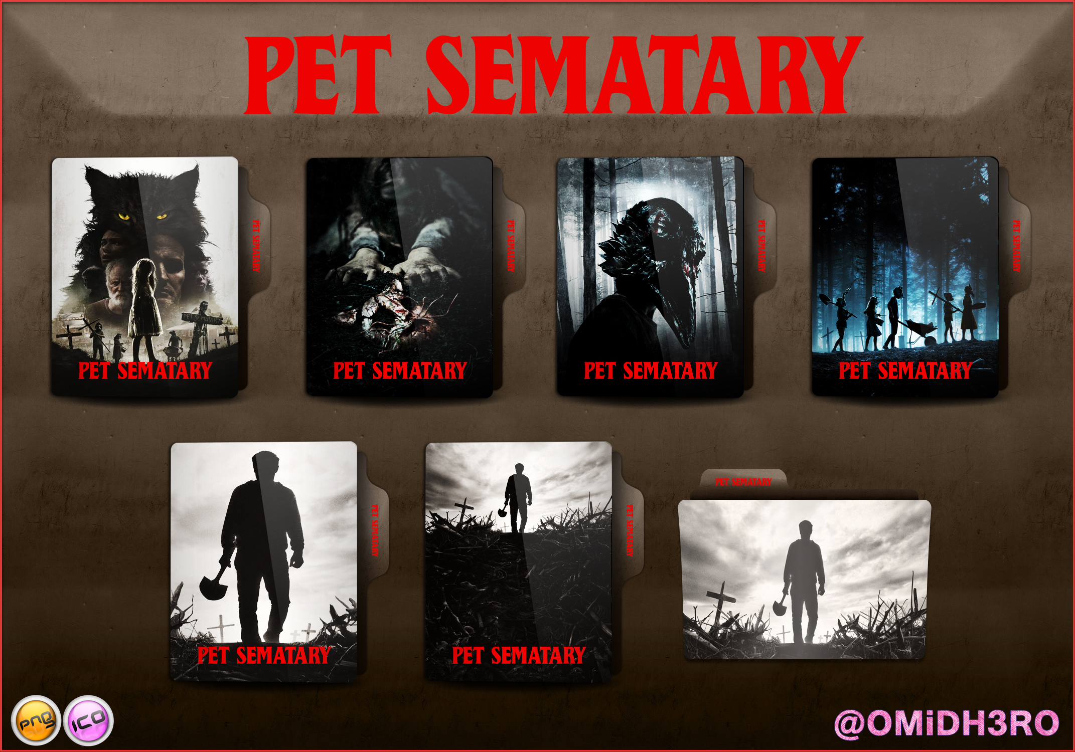 Pet Sematary (2019) Folder Icon by OMiDH3RO on DeviantArt