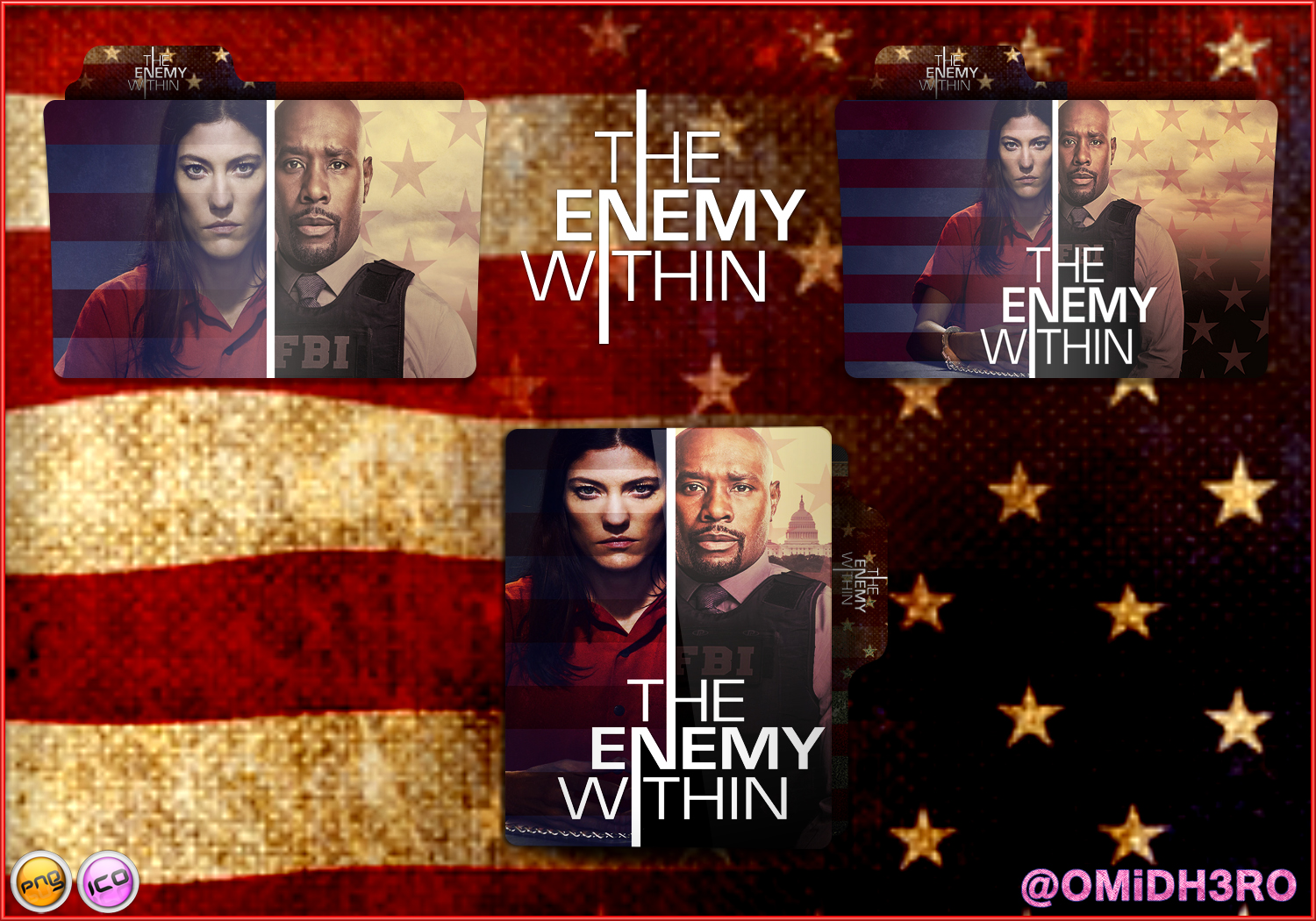 The Enemy Within Series Folder Icon by OMiDH3RO on DeviantArt