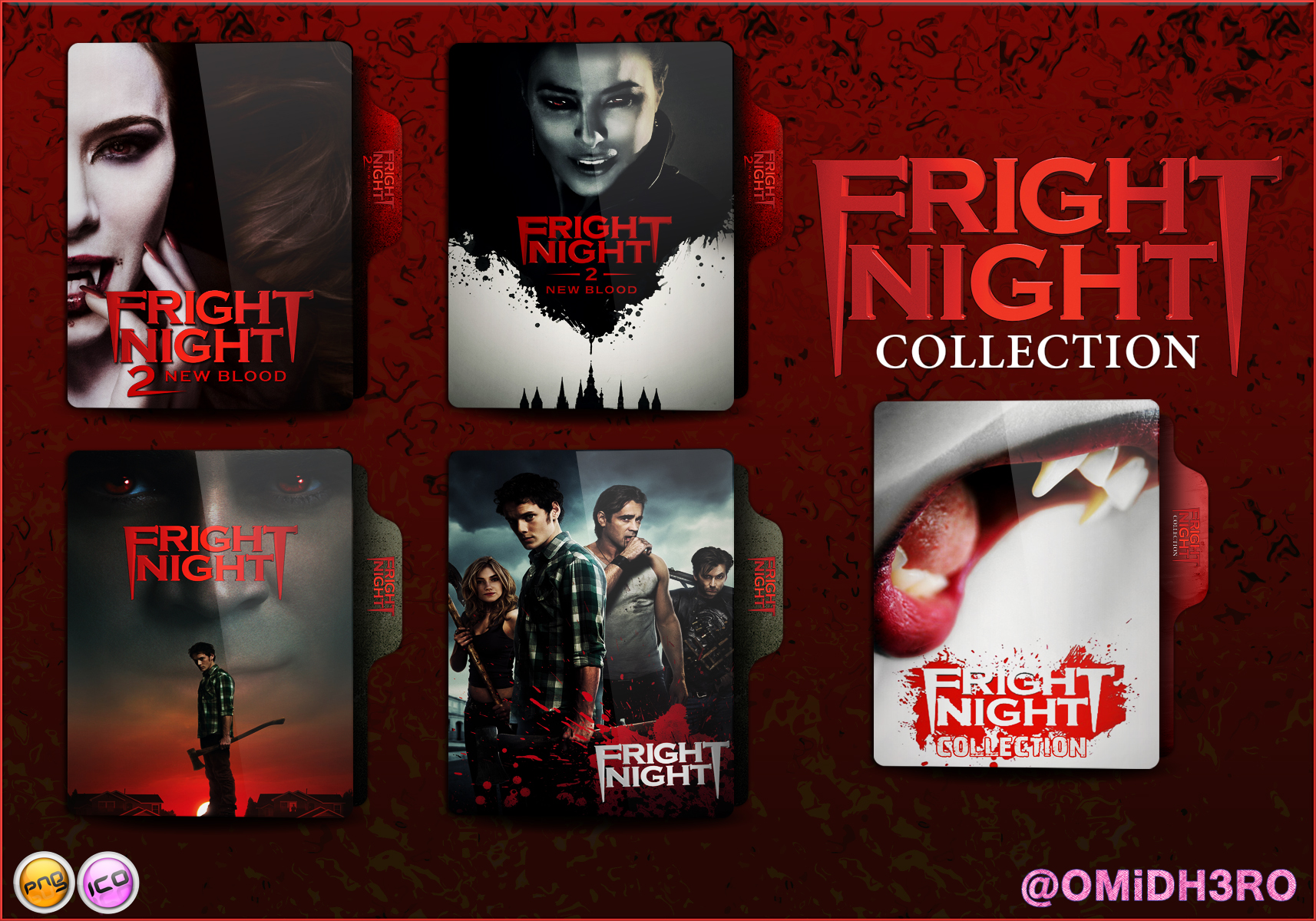 Fright Night Collection Folder Icon by OMiDH3RO on DeviantArt