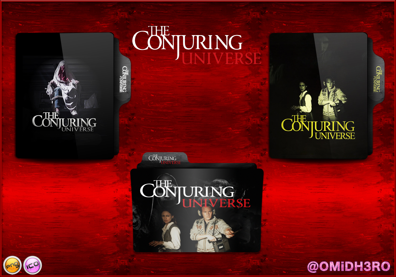 The Conjuring Universe Folder Icon by OMiDH3RO on DeviantArt