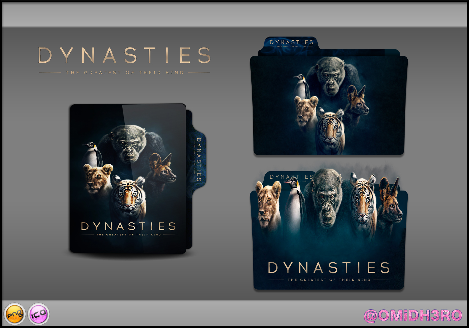 Dynasties Documentary Series Folder Icon by OMiDH3RO on DeviantArt