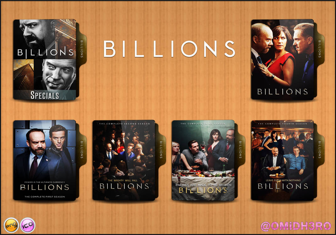 Billions Series Folder Icon Pack by OMiDH3RO on DeviantArt