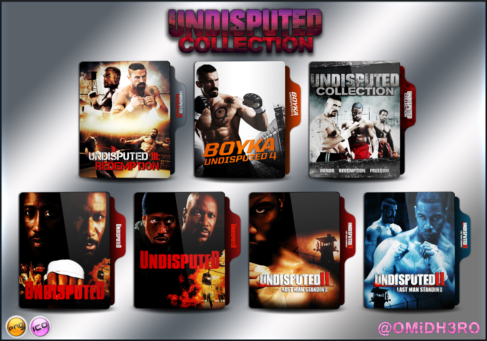 Undisputed Collection Folder Icon by OMiDH3RO on DeviantArt