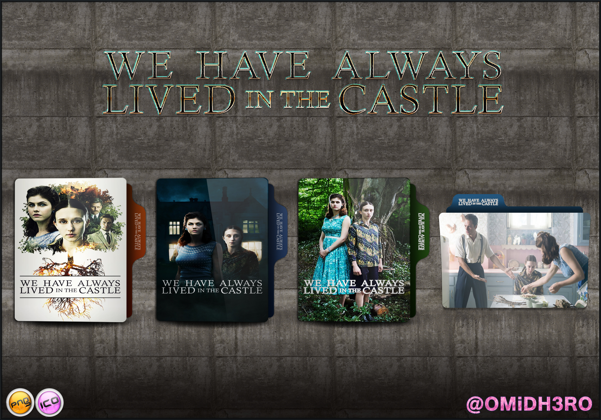 We Have Always Lived in the Castle Folder Icon by OMiDH3RO on DeviantArt