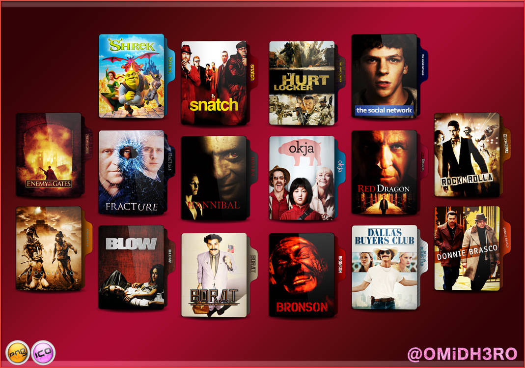 Folder Icon Pack 8 by OMiDH3RO on DeviantArt