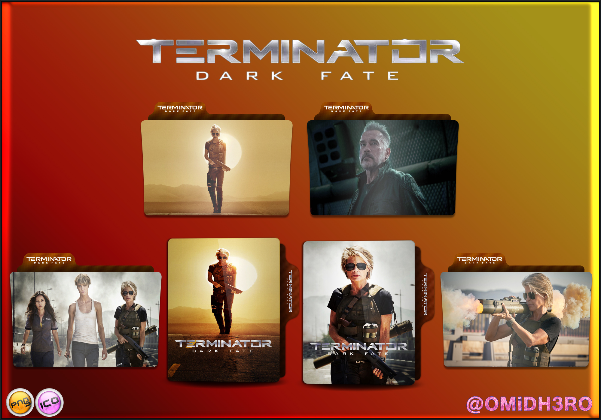 Terminator Dark Fate (2019) Folder Icon by OMiDH3RO on DeviantArt