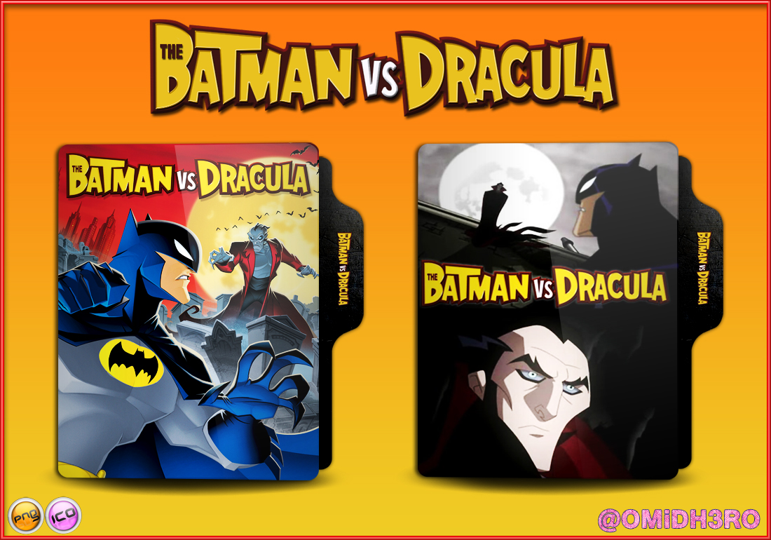 The Batman vs Dracula (2005) Folder Icon by OMiDH3RO on DeviantArt