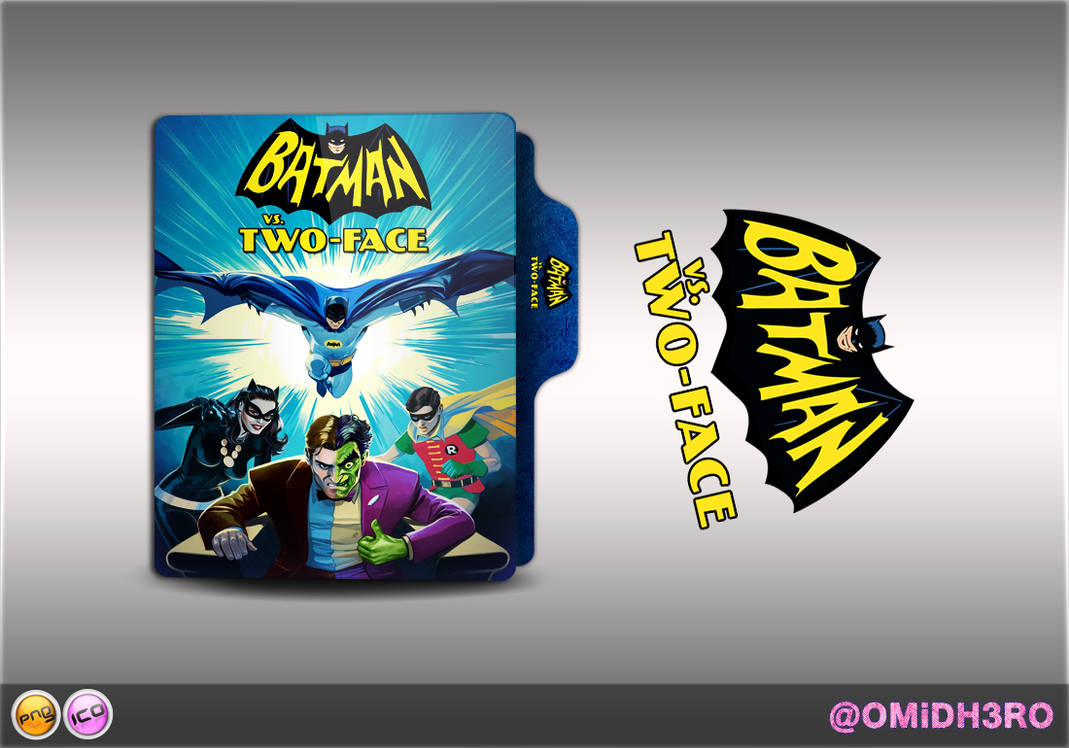 Batman vs Two Face (2017) Folder Icon by OMiDH3RO on DeviantArt