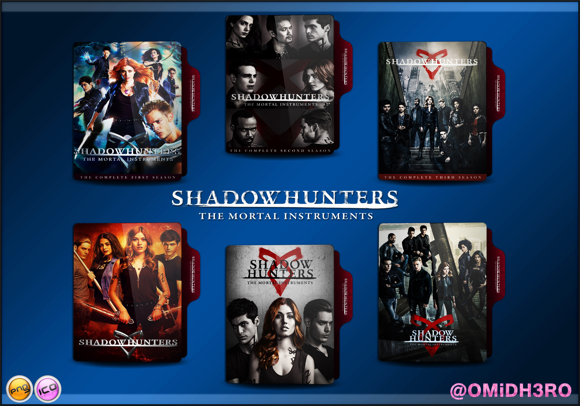 Shadow Hunters Folder Icon Pack by OMiDH3RO on DeviantArt