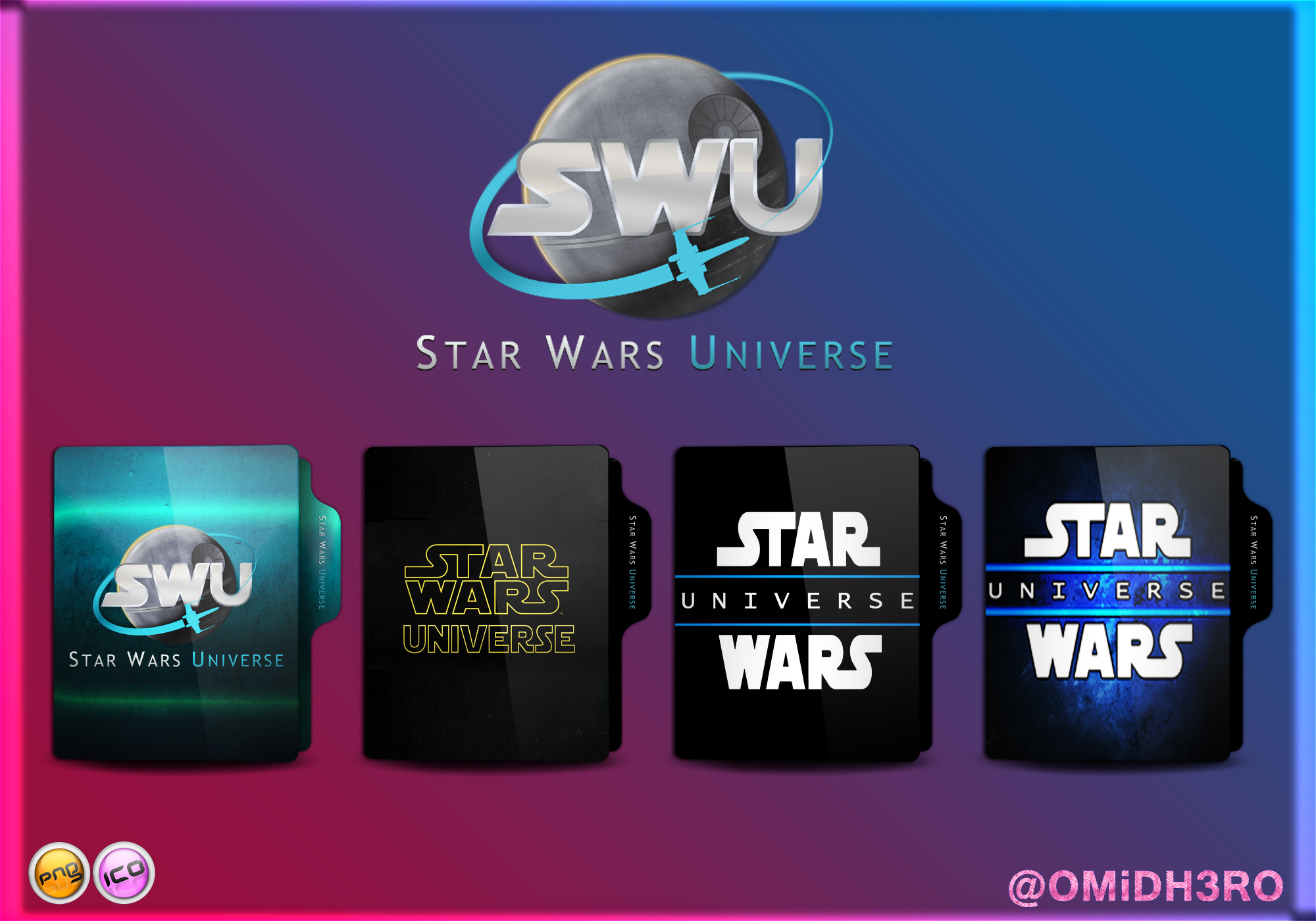 Star Wars Universe Folder Icon by OMiDH3RO on DeviantArt