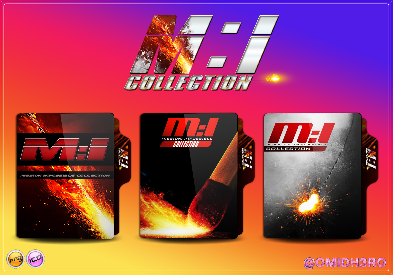 Mission Impossible Collection Folder Icon by OMiDH3RO on DeviantArt