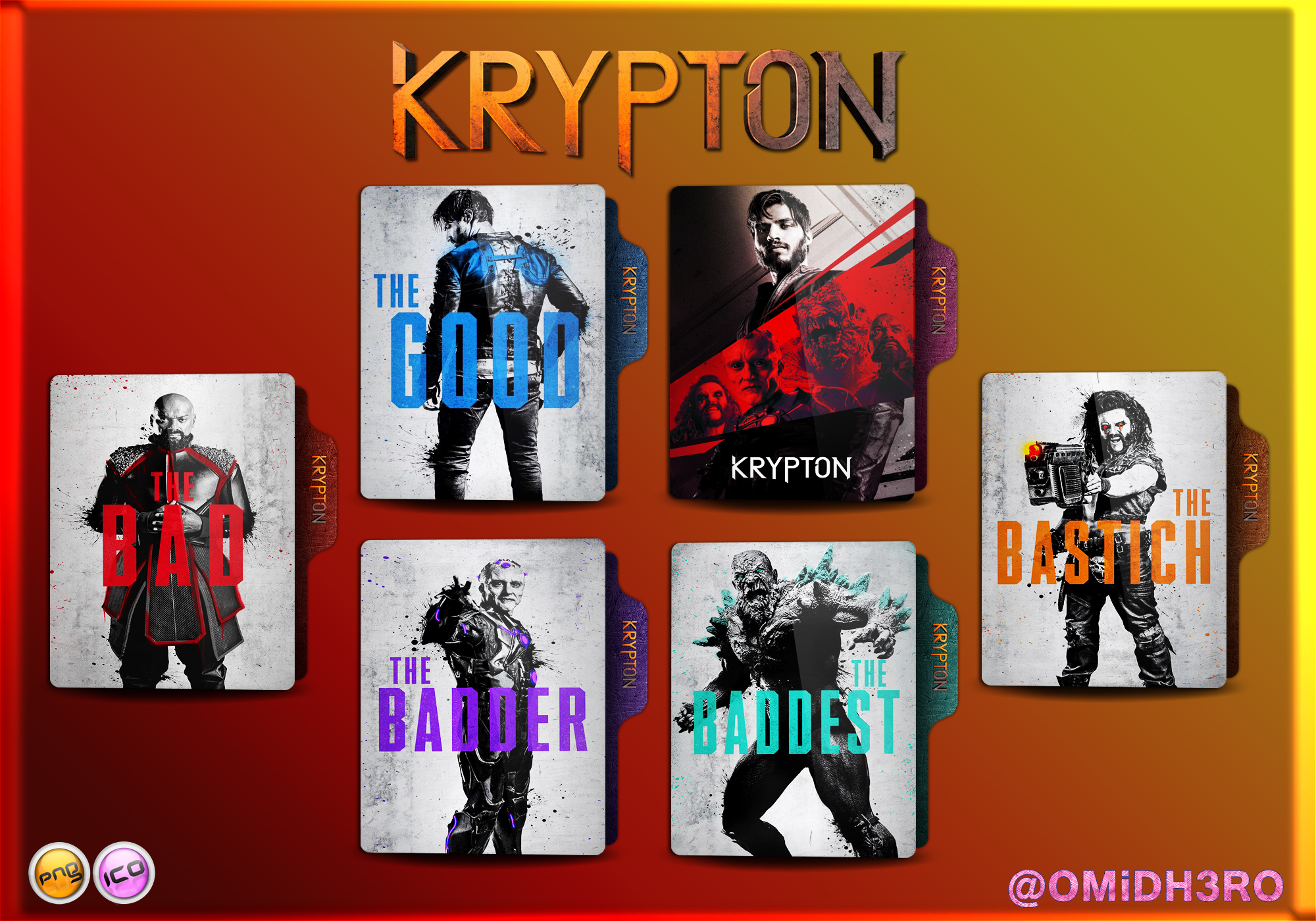 Krypton Season 2 Folder Icon by OMiDH3RO on DeviantArt