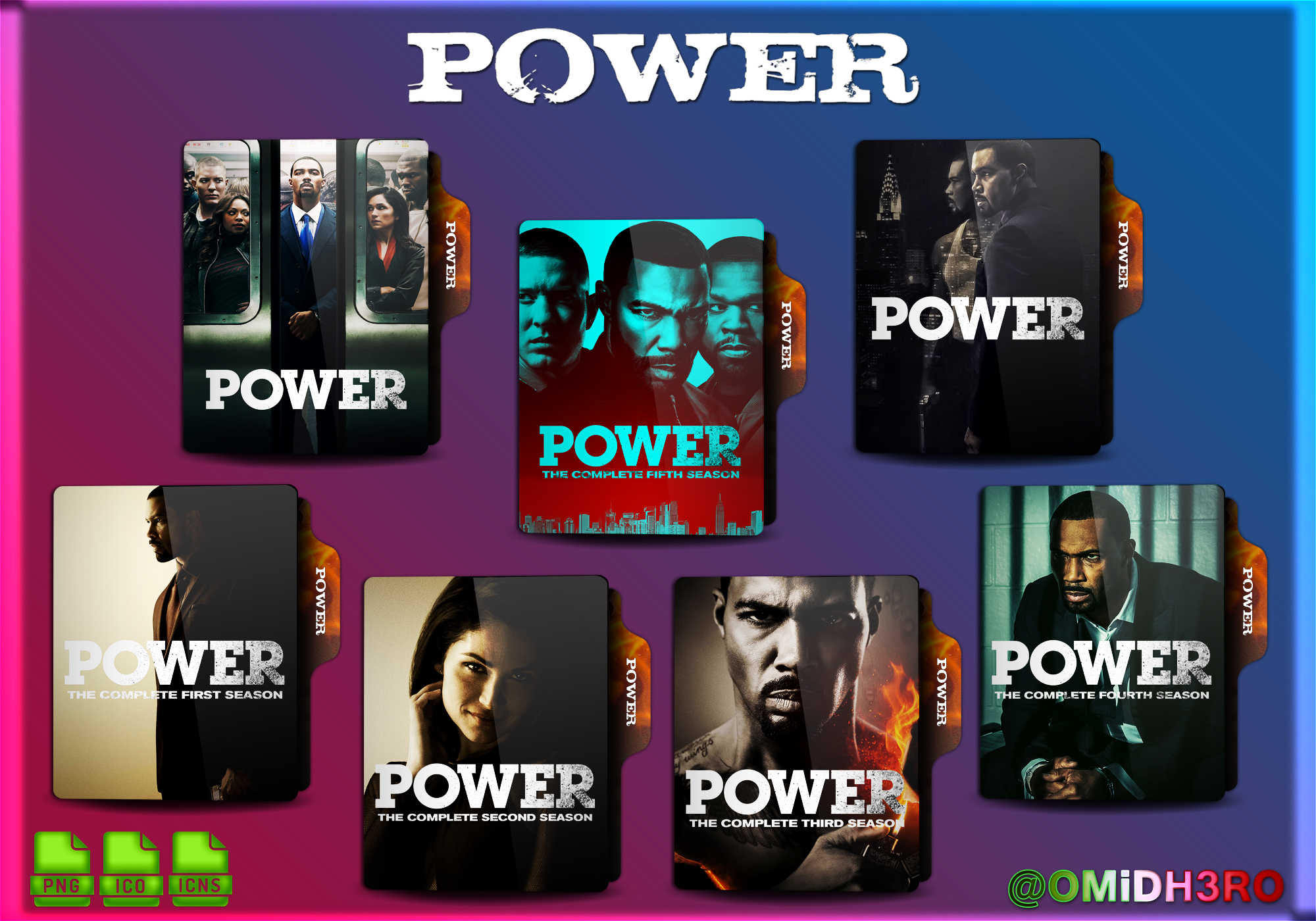 Power Folder Icon by OMiDH3RO on DeviantArt