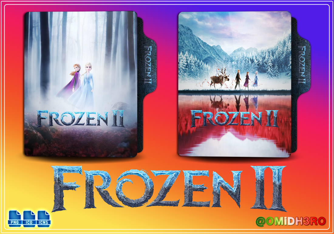 Frozen 2 Folder Icon by OMiDH3RO on DeviantArt