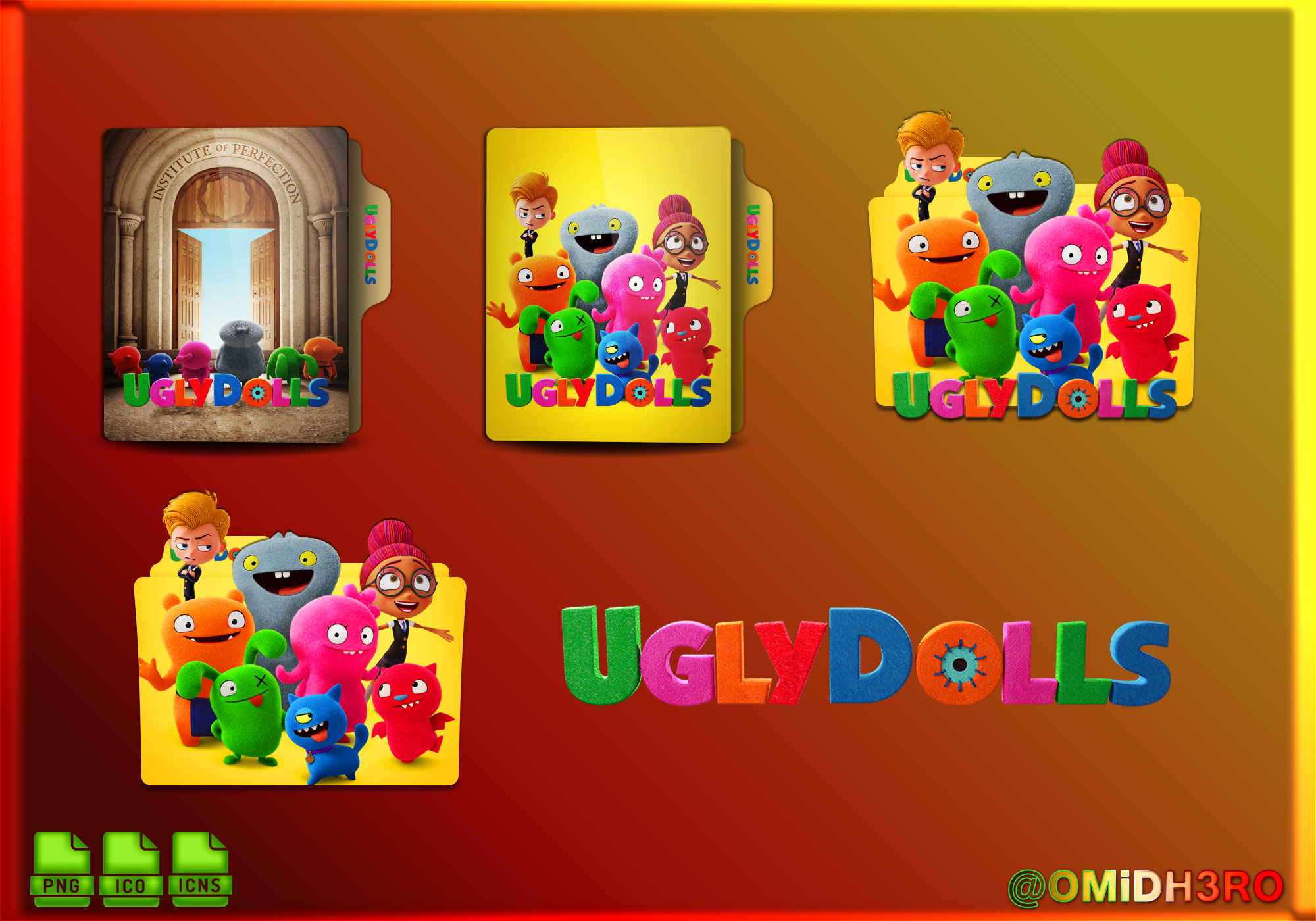 Uglydolls Folder Icon by OMiDH3RO on DeviantArt