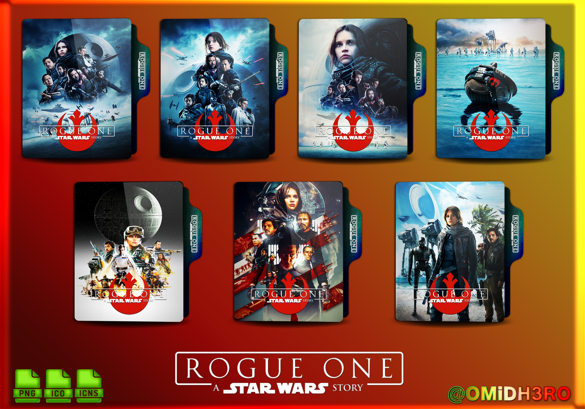 Rogue One A Star War Story Folder Icon by OMiDH3RO on DeviantArt