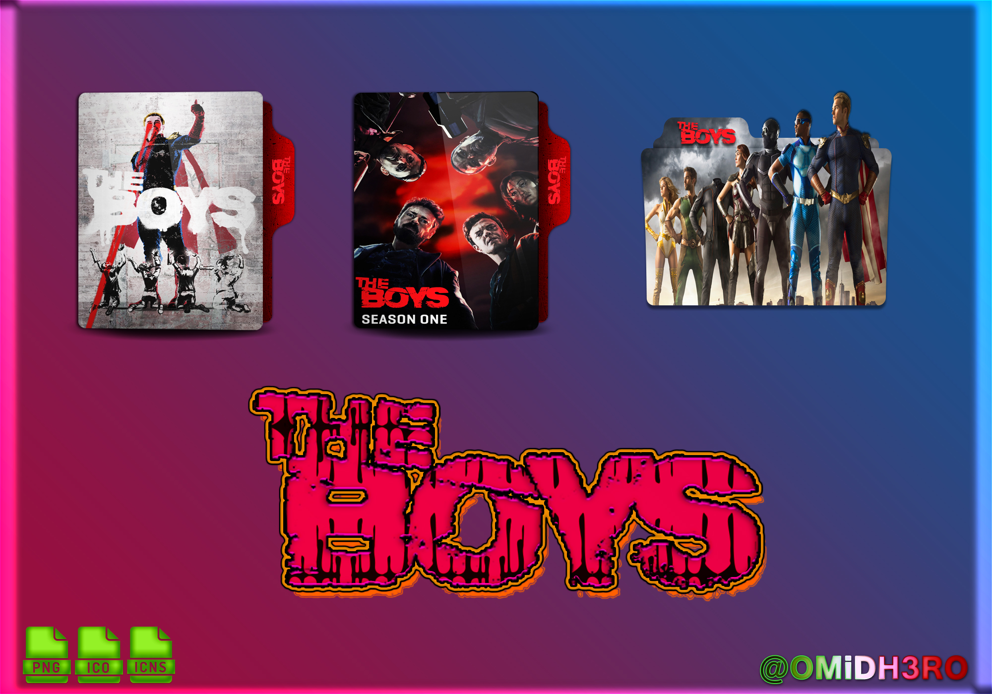 The Boys Folder Icon by OMiDH3RO on DeviantArt